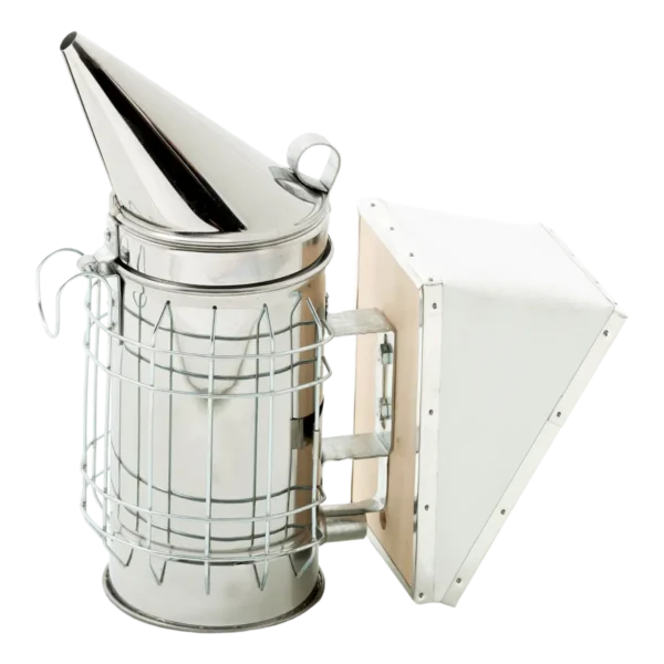 Beekeeping Stainless Steel Smoker Large with Leather Bellow - Burkes ...